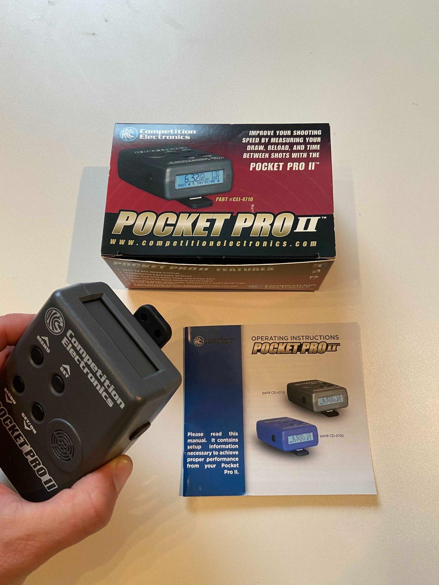COMPETITION ELECTRONICS POCKET PRO II - Grå skjuttimer